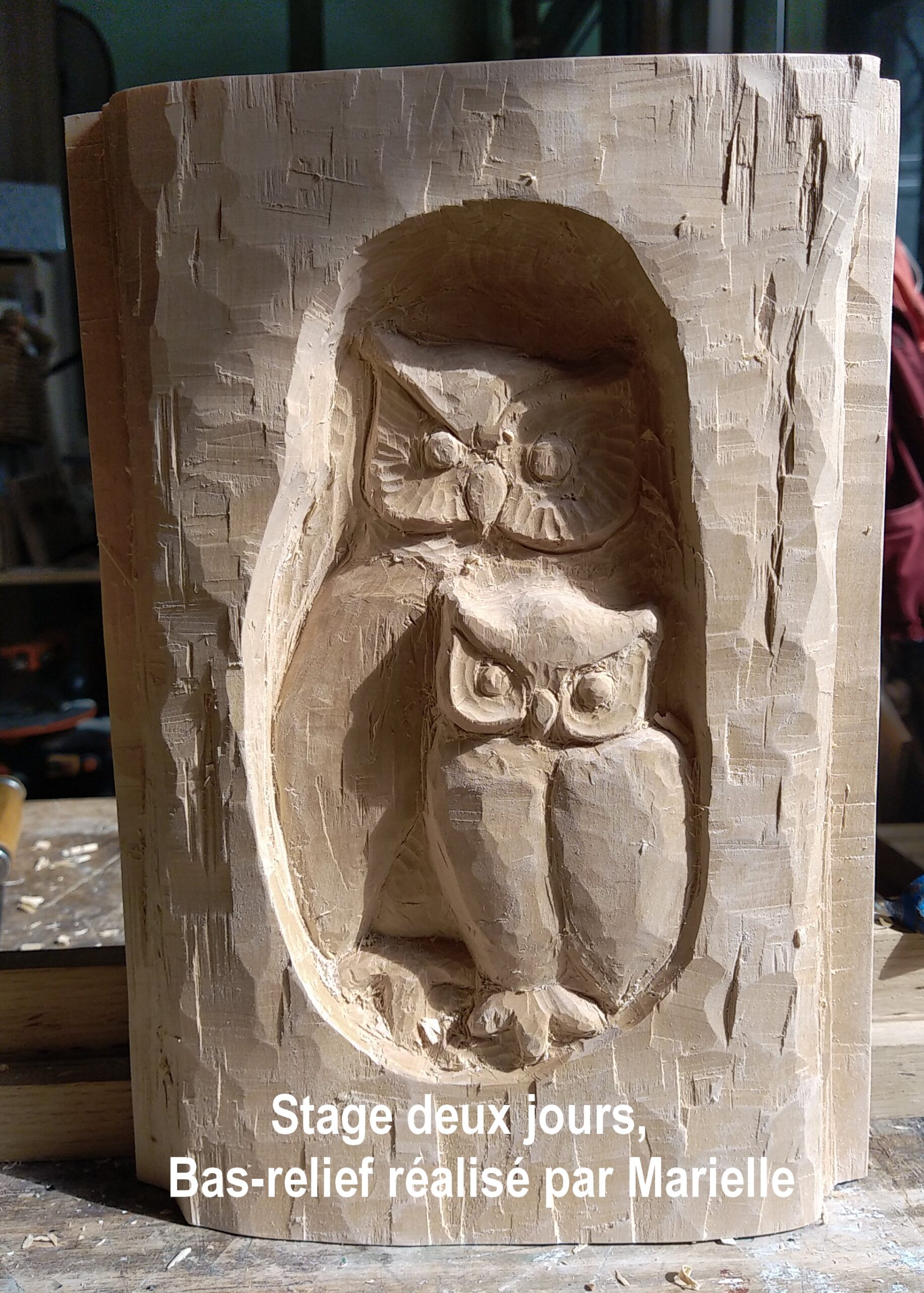 Sculpture bois - Sculpture Formation